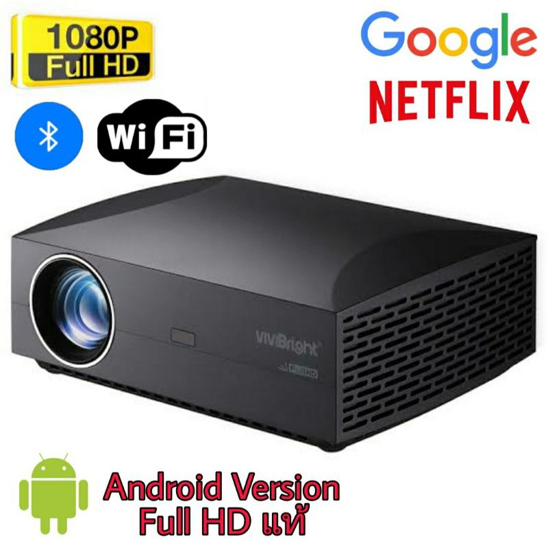 Projector F30UP Full HD แท้ Android Version มี Wifi Bluetooth ...