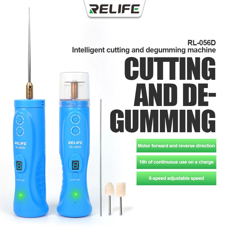 เครื่องลอกคราบกาว ชนิดไร้สาย OCA LOCA Glue Remover Relife RL-056D INTELLIGENT CUTTING AND ...