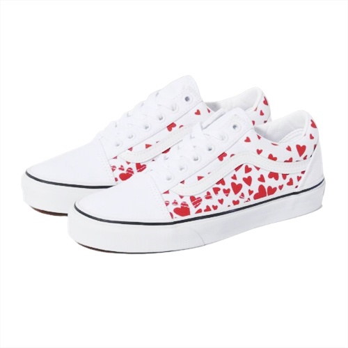 Vans Classic Slip-On Mini Hearts / Old Skool Mini Hearts (2รุ่น ...