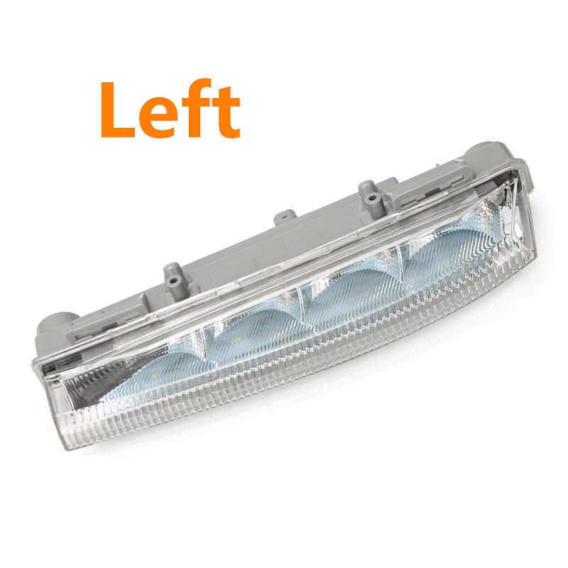 ไฟตัดหมอกเดย์ไลท์ LED DRL 12V สําหรับ Mercedes-Benz W204 W212 C250 C280 ...
