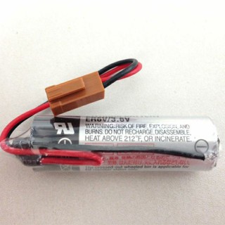 ร้านในไทย ลิเธียม แบตเตอรี่ ER6 v TOSHIBA ER6V / 3.6V PLC Lithium ...