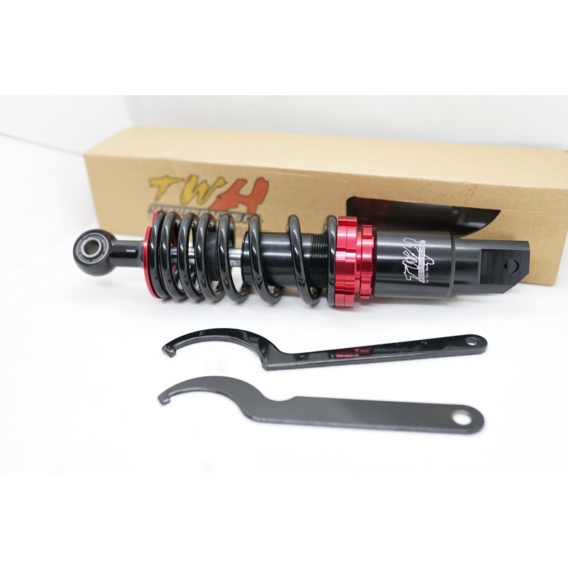 โช๊คหลัง TWH ใส่Dio ZX ขนาด 265mm. ปรับได้ถึง 310 mm. | Shopee Thailand