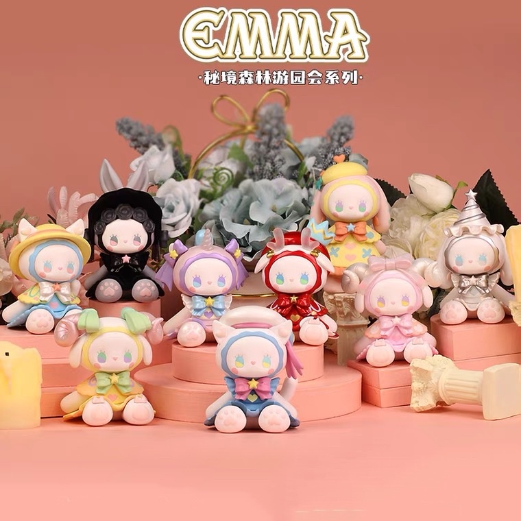 [พร้อมส่ง] Emma รวมรุ่น Tea Time Masquerade Sakura ลิขสิทธิ์แท้ 💜💚 MJ Studio ของสะสม Designer ...