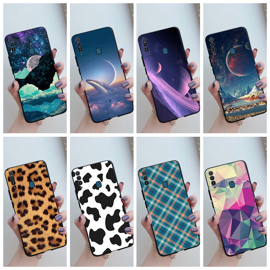 Itel P37 P37 Pro Vision 2 Plus Vision 2S เคส พิมพ์ลายวัว ท้องฟ้ากลางคืน ...