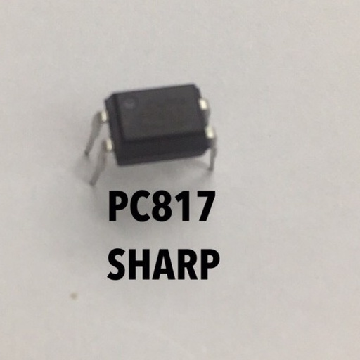 PC817C 1 Channel Optocoupler transistor outputs ctr 200%-400% 50mA SHARP เอาท์พุต ...