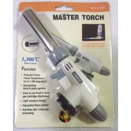 หัวพ่นไฟ หัวพ่นแก๊ส (MASTER TORCH - 516C) | Shopee Thailand