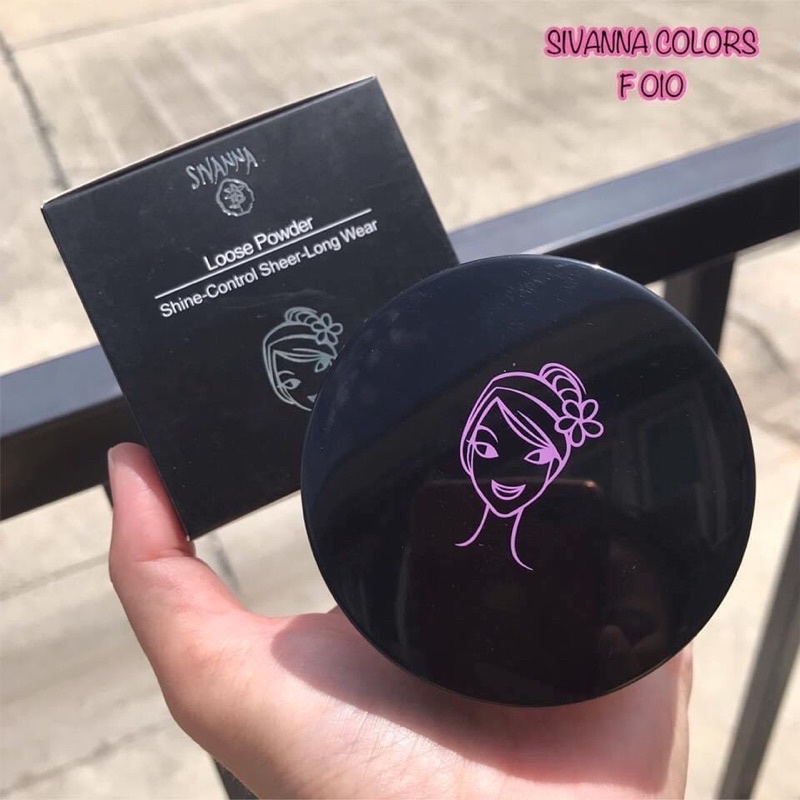 SIVANNA COLORS LOOSE POWDER F010 แป้งฝุ่น | Shopee Thailand