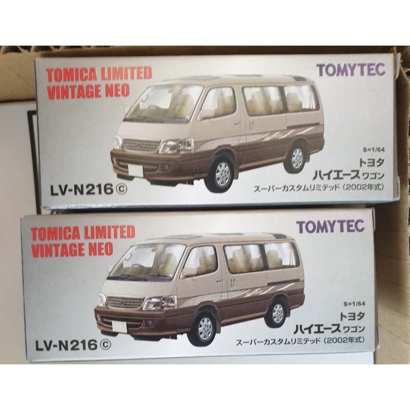 Tomytec LV-N216C Toyota Hiace Wagon ( Lot japan) | Shopee Thailand