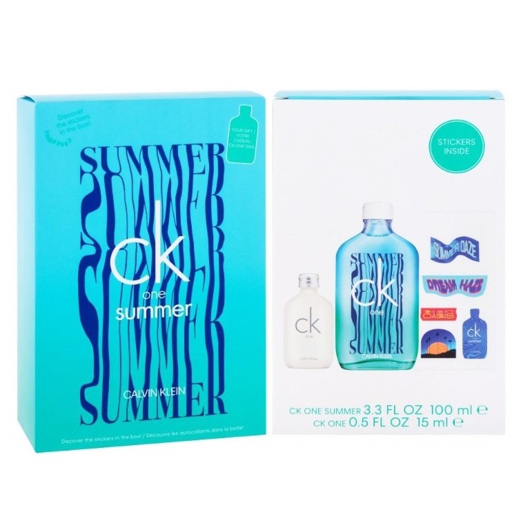 Set CK Summer 2021 EDT 100ml + CK one 15ml | Shopee Thailand