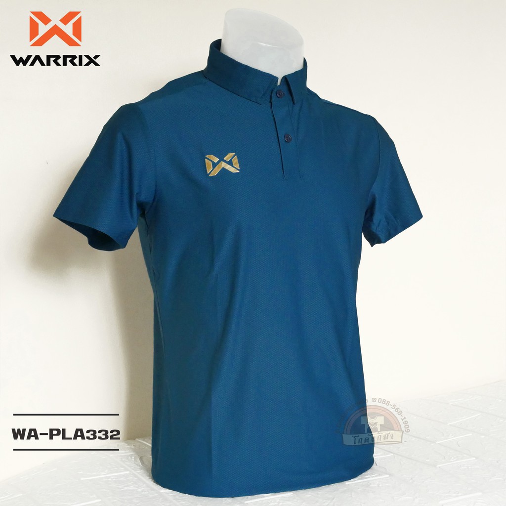 WARRIX เสื้อโปโล WA-PLA332 วอริกซ์ วาริกซ์ ของแท้ 100% | Shopee Thailand