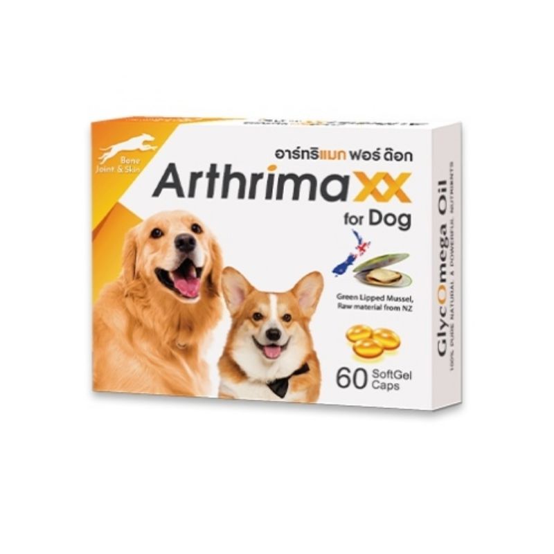 Arthrimaxx for Dog อาหารเสริมบำรุงข้อ บำรุงขน ลดการอักเสบ | Shopee Thailand