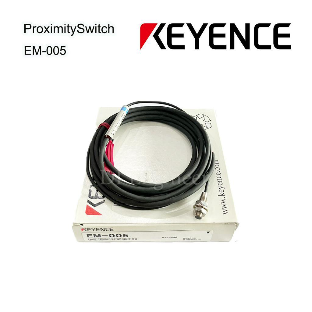 Proximity Switch พร็อกซิมิตี้ EM-005 ขนาดM5 ยี่ห้อ KEYENCE | Shopee ...