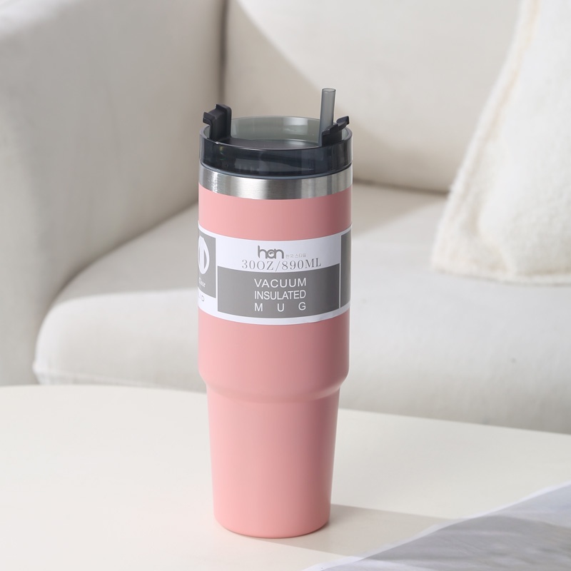 HAN แก้วเก็บความเย็น 30oz 890ml สแตนเลสแท้ รับประกันไอน้ำไม่เกาะแก้ว ขนาด 30ออนซ์ พร้อมส่งจากไทย ...