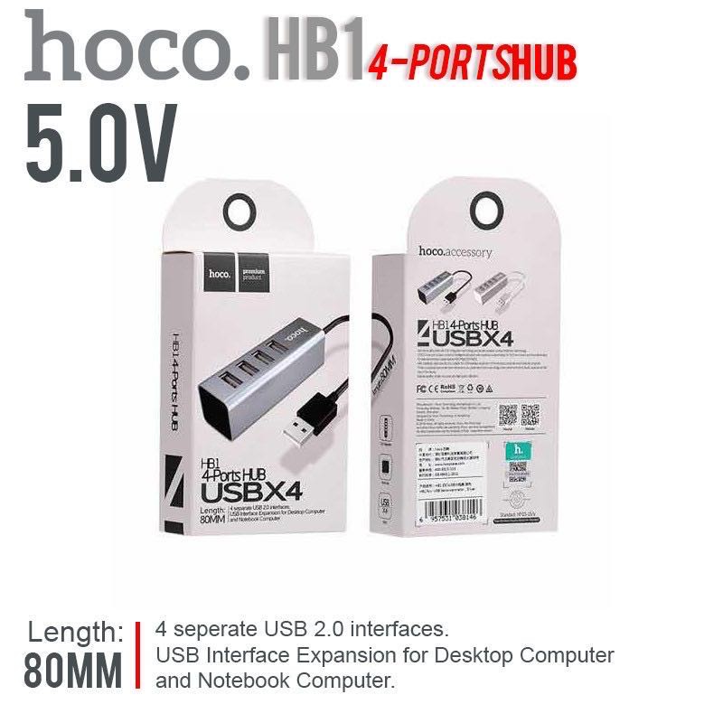 Hoco HB1 Ports HUB อุปกรณ์เพิ่มช่อง USB | Shopee Thailand