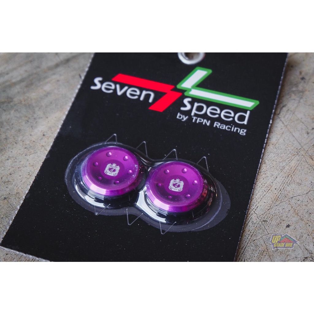 ฝาปิดรูกระจกเดิม SEVEN SPEED สำหรับ XMAX ตัวนี้เป็นแบบจุด มี 7 สี ชุดละ ...