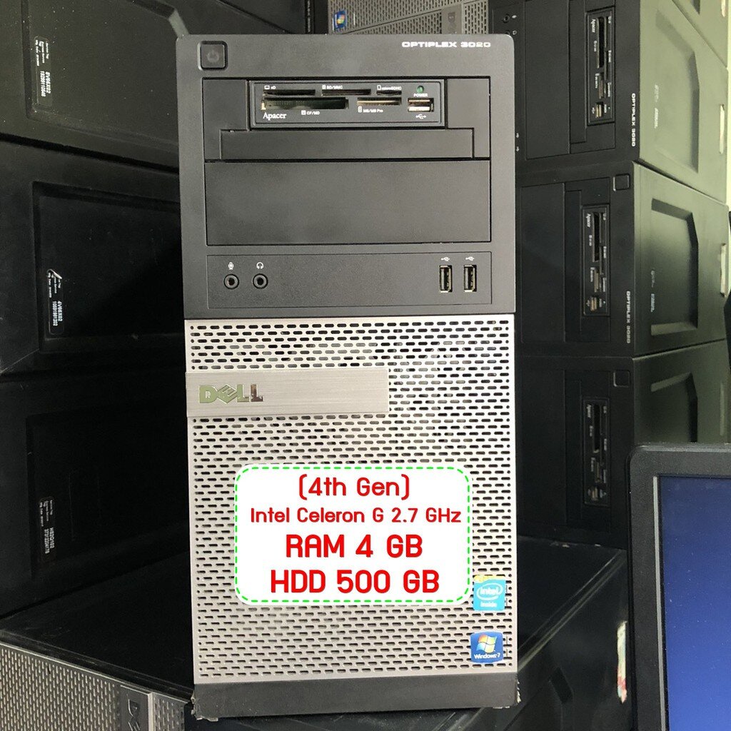 DELL OPTIPLEX 3020 Ram 4 Gb Hdd 500 Gb (4th Gen Support) CPU Intel ...