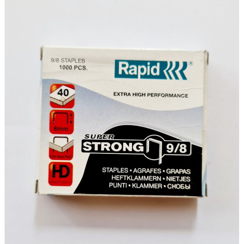 ลวดเย็บกระดาษ RAPID (1,000 เข็ม) | Shopee Thailand