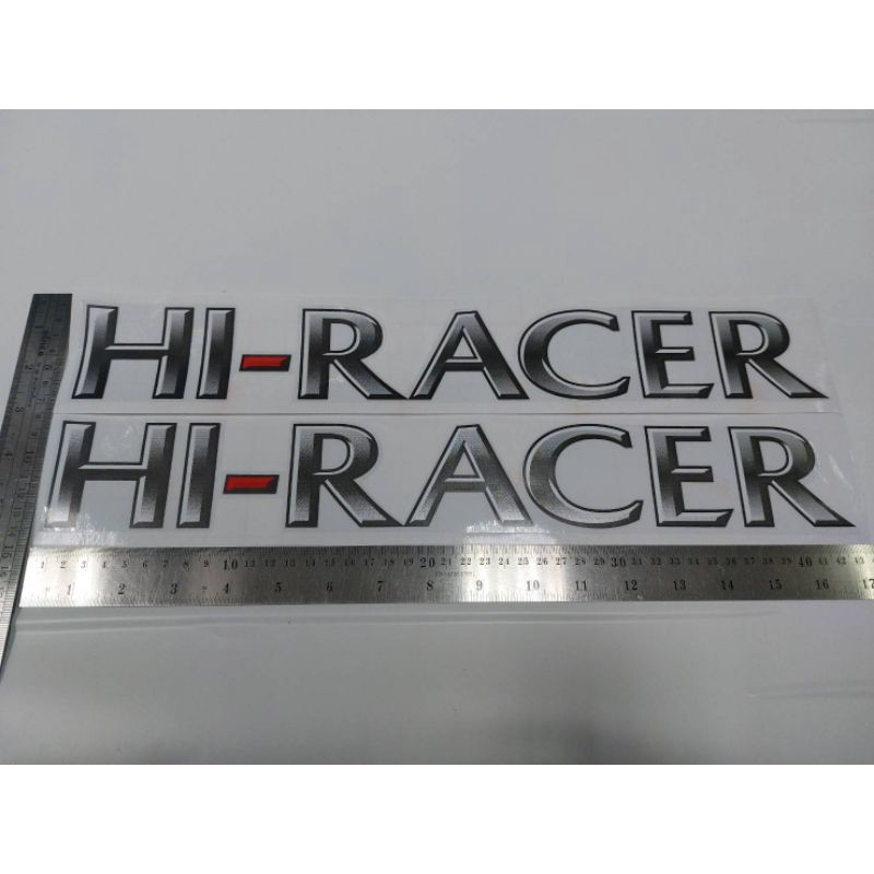 สติ๊กเกอร์แบบดั้งเดิม ติดข้างกระบะ MAZDA BT50 ปี 2020 คำว่า 4×4 DIFF-LOCK หรือ HI-RACER DIFFLOCK ...