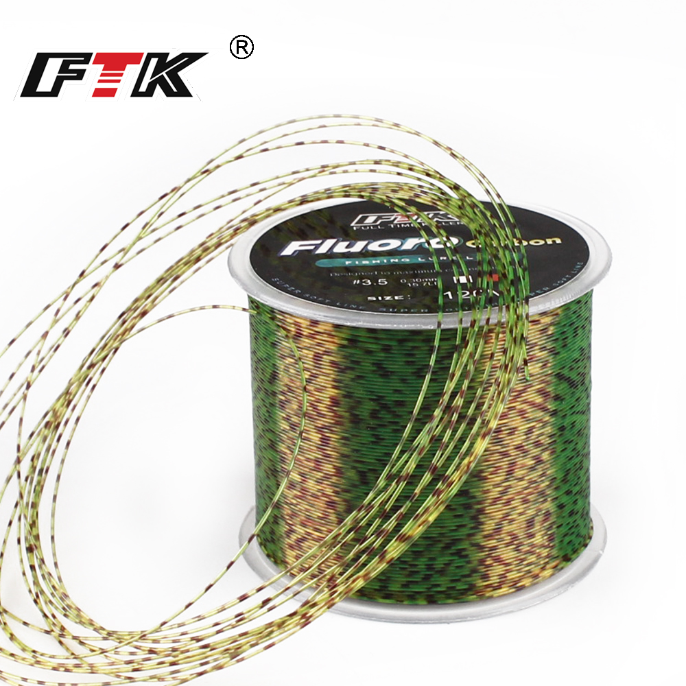 FYK 120M Fluorocarbon Coating Carbon Fiber Monofilament Leader Line ...