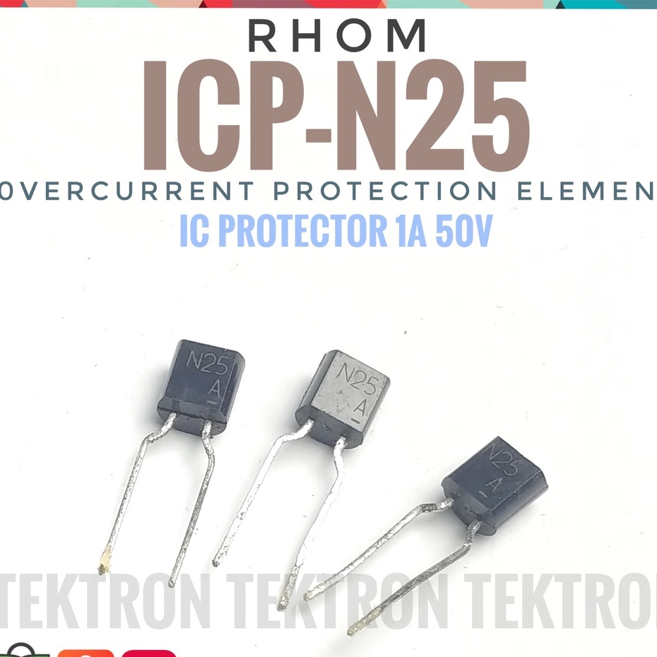 Ic Protector ICP-N25 N25 ICP 1A 50V องค์ประกอบการป้องกันกระแสเกิน | Shopee Thailand