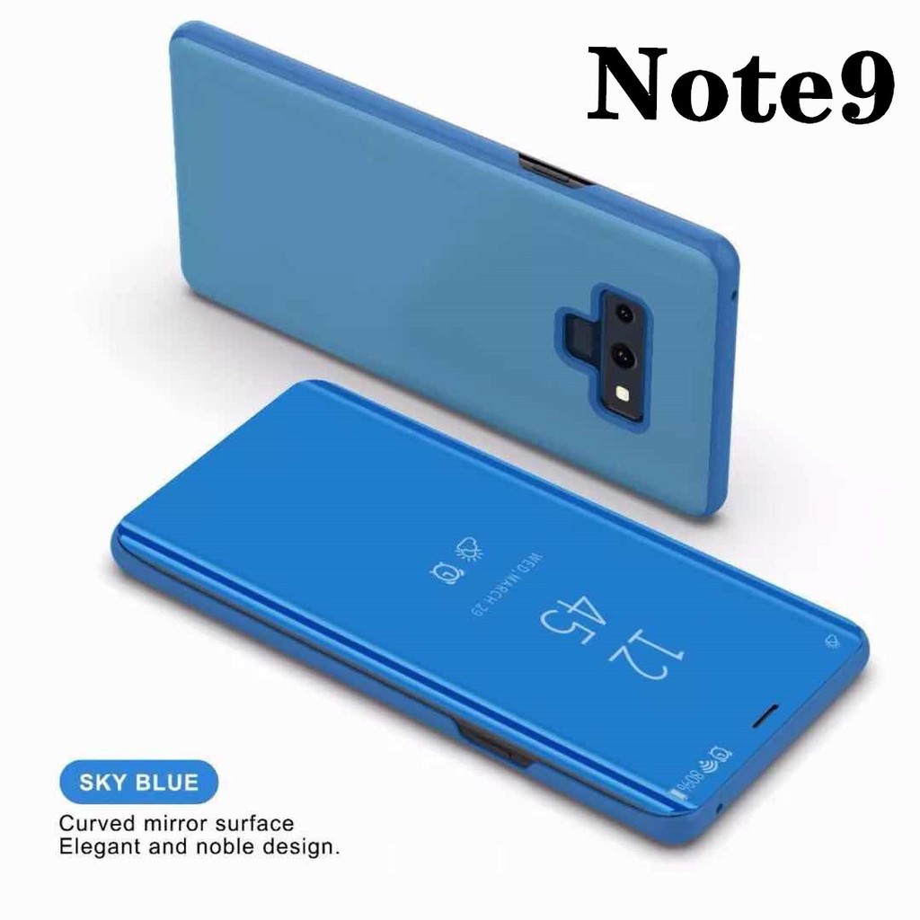 เคสเปิดปิดเงา Case Samsung galaxy Note 9 ซัมซุง Smart Case ตั้งได้ ...