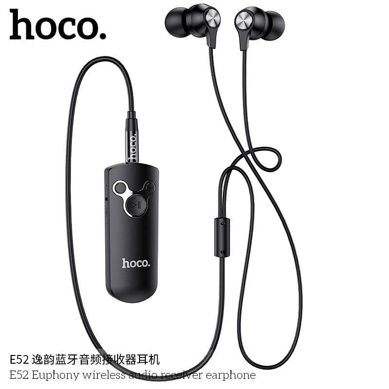 Hoco E52 Wireless Audio Receiver หูฟังไร้สาย หูฟังบลูทูธ แบบคลิปหนีบติด ...