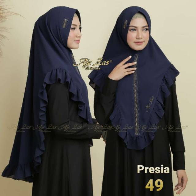 Khimar Presia Ori Aje Zas | Shopee Thailand