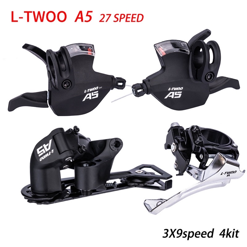 ชุดเกียร์ Ltwoo A5 27sp 3*9 แฮนด์ตรง ใช้ร่วมกับของเดิมได้ มีราคาแยกชิ้น ...