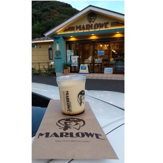 IWAKI PYREX x MARLOWE:BAY-CITY CAFE แก้วตวงพุดดิ้ง 200ml จากร้านชื่อดังเมืองฮะยะมะ ญี่ปุ่น (มือ ...