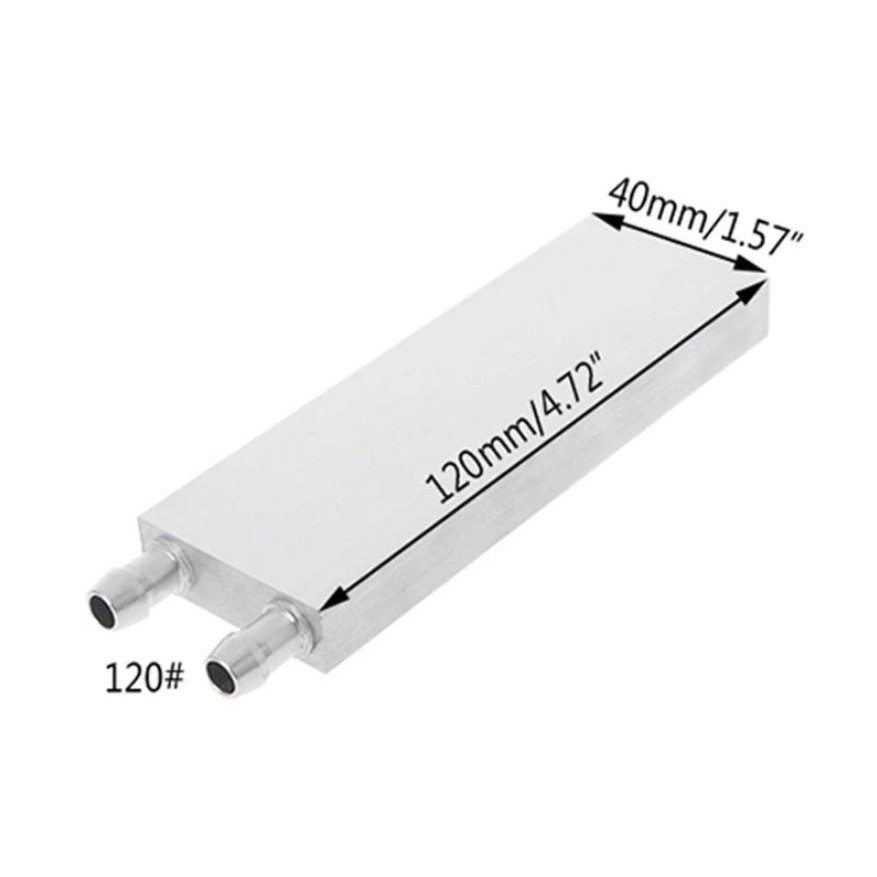 Waterblock 40x120x12mm Water Cooling Block Peltier Cooler Chiller CPU ...