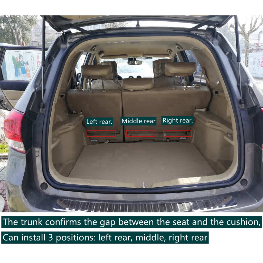 Universal ISOFIX Mount Base Autos Cars Safety Seat Bracket Latch Metal ...