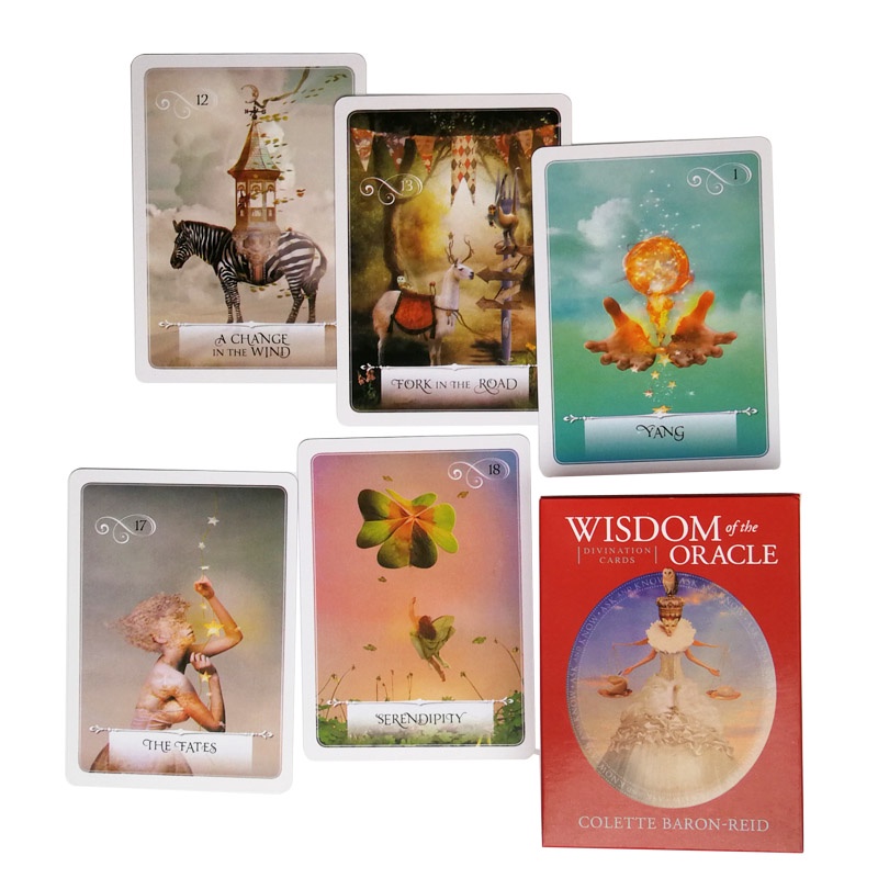 Wisdom Oracle Cards Wisdom of the Oracle Cards เกมกระดานการ์ดแบบกําหนด ...