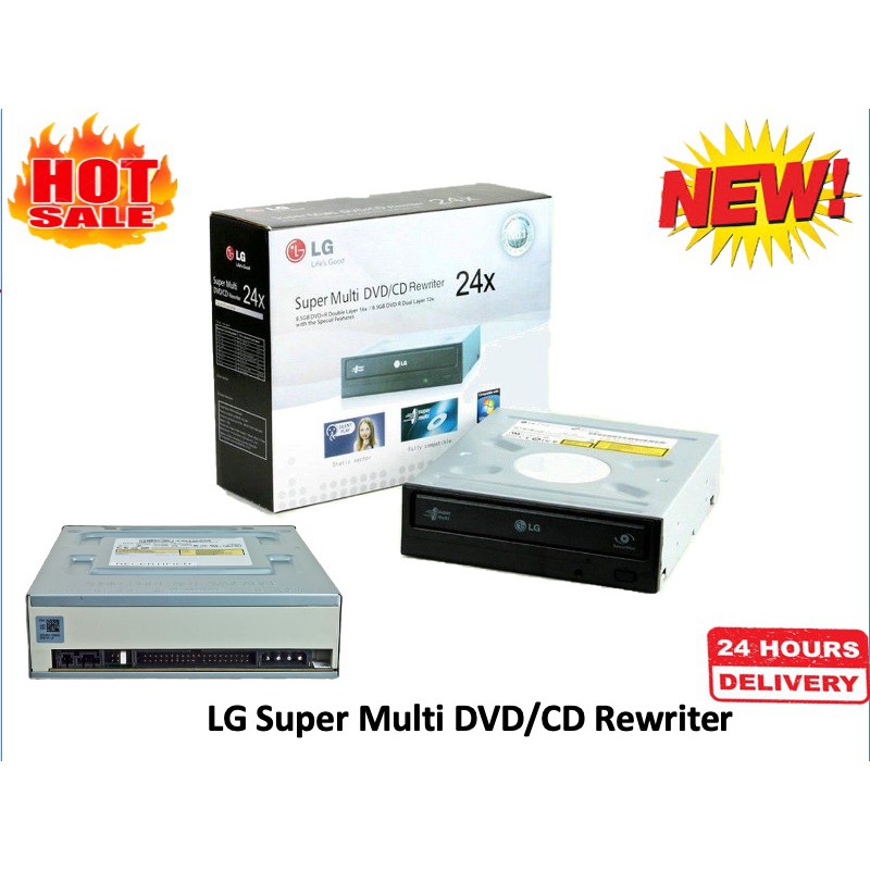 ใหม่ ไดรฟ์ IDE CD-RW DVD-Rom Rewriter LG Super Multi | Shopee Thailand