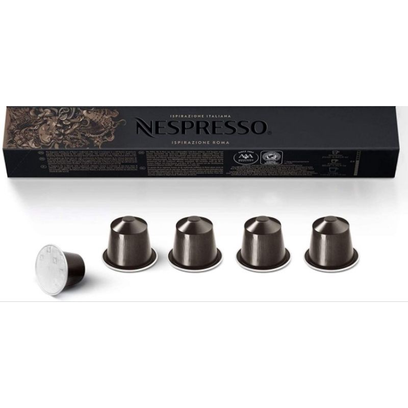 แคปซูลกาแฟ Nespresso Capsule Ispirazione Roma | Shopee Thailand