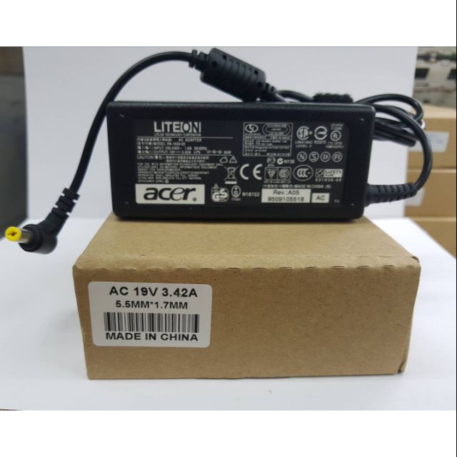 Acer 19v3.42 หัว1.7 (หัวสีเหลือง) | Shopee Thailand