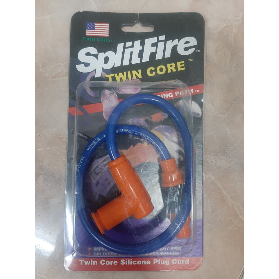 สายคอล์ย SplitFire แต่ง พร้อม ปลั๊กหัวเทียน แต่ง พร้อมสาย SplitFire Twin core สายหัวเทียน ...