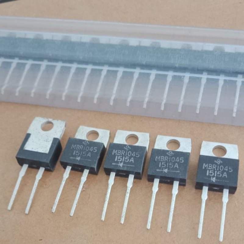 (ใส่โค้ดPEPE333 ลดเพิ่ม 15%)MBR1045 Schottky ไดโอต 10A 45V TO-220-2P ...