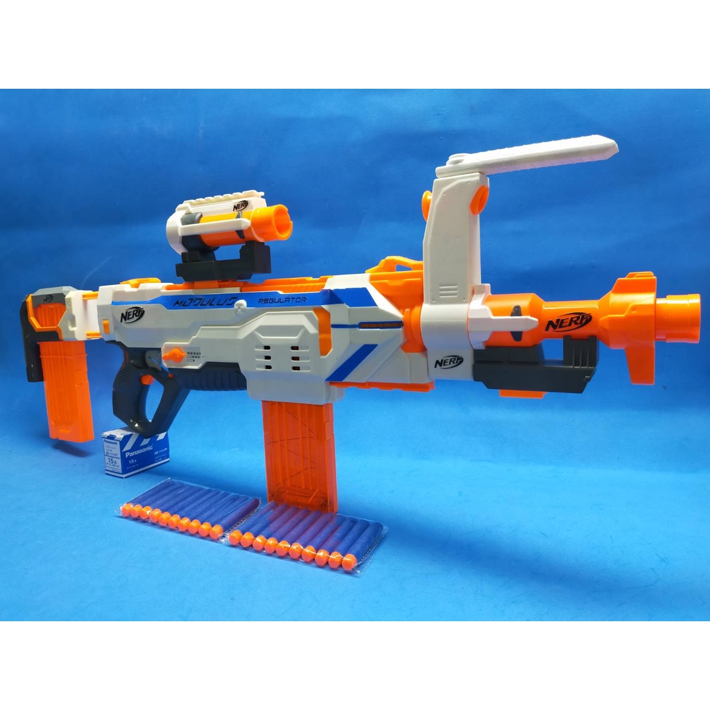 Nerf Modulus Regulator Blaster Gun nerf ระบบไฟฟ้า ปืนของเล่นมือสอง ของแท้ รัวยิงมันส์ | Shopee ...