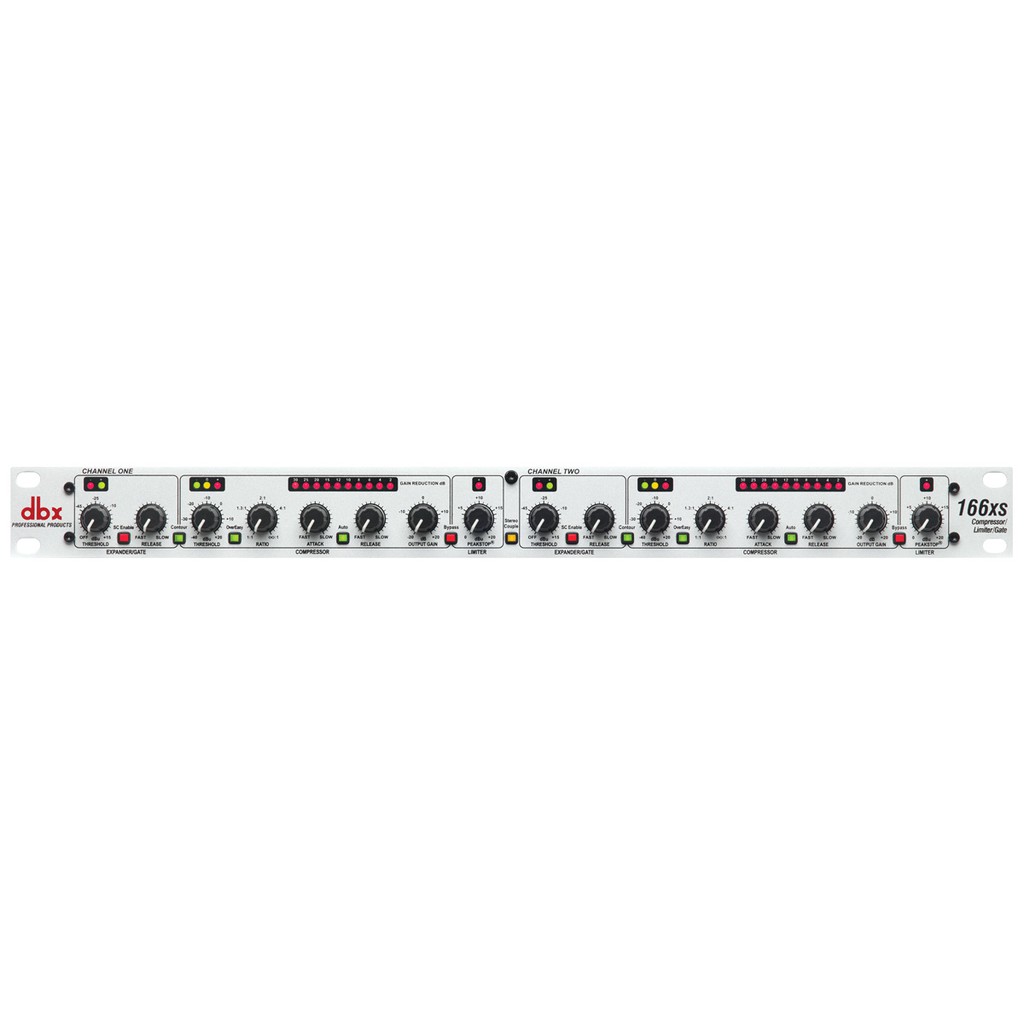 dbx 166 xs Compressor คอมเพรสเซอร์ บีบอักสัญญาณเสียง Dynamic Processor 166xs Compressor ...