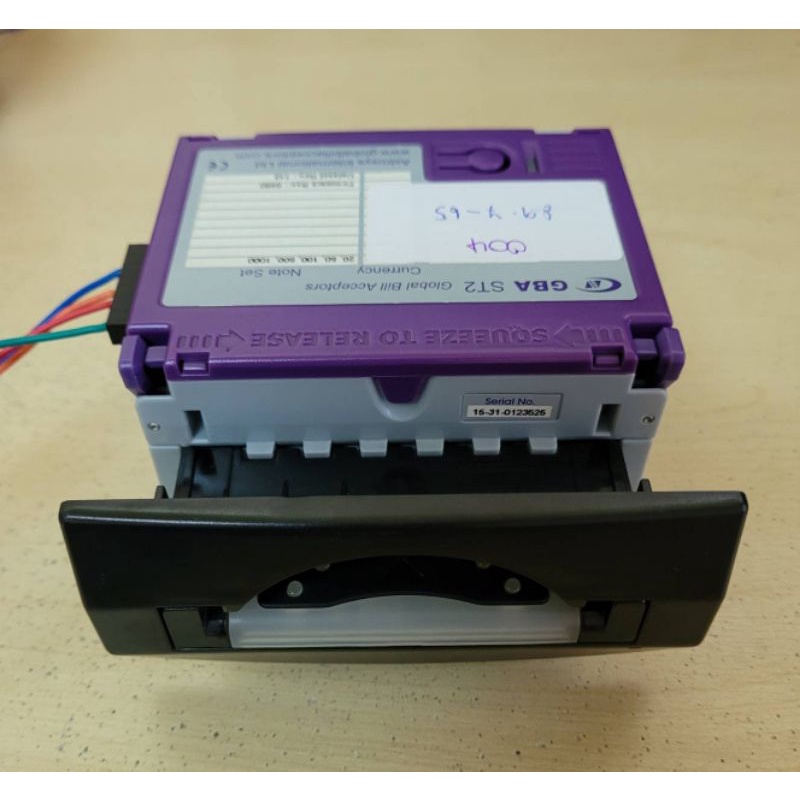 ตัวรับธนบัตร ตัวรับแบงค์ เครื่องรับธนบัตร GBA st2 มือสอง สภาพ95% ...