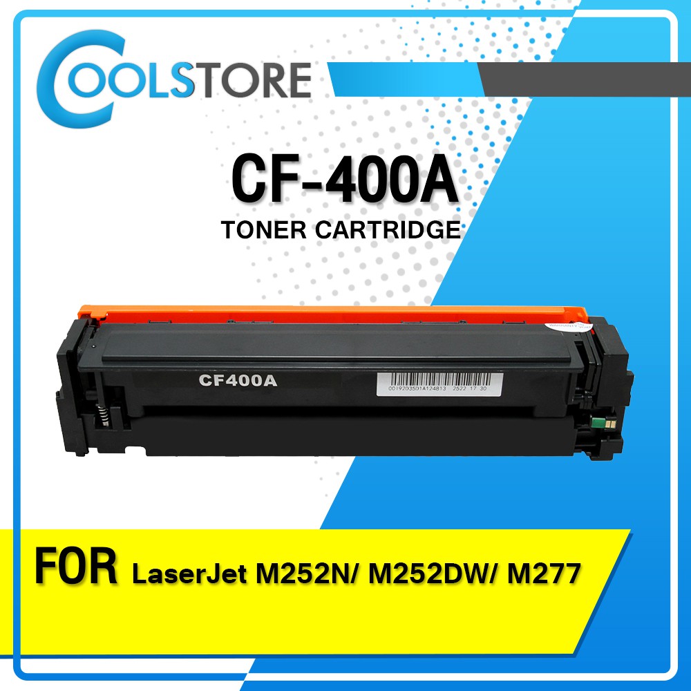 COOL ตลับหมึกเลเซอร์ CF400A/CF401A/CF402A/CF403A/045BK/CF400 For HP ...