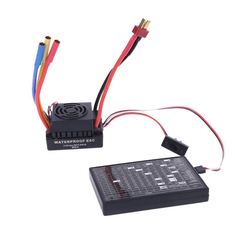 RC Car Program Card Electronic Speed Controller Programmer for RC Car ...