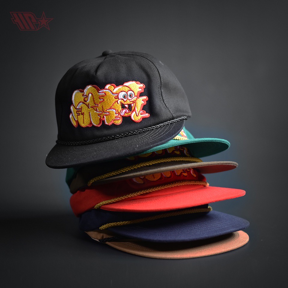 A.M.P. “THROWIE” CANVAS 5-PANEL CAP | Shopee Thailand