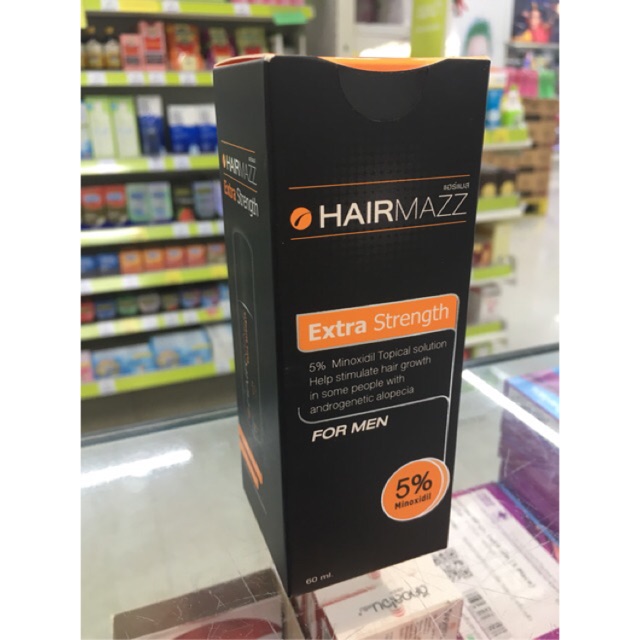 ลดผมร่วง ผมขึ้นใหม่แข็งแรงขึ้น HAIRMAZZ Extra Strength For Men Spray ...