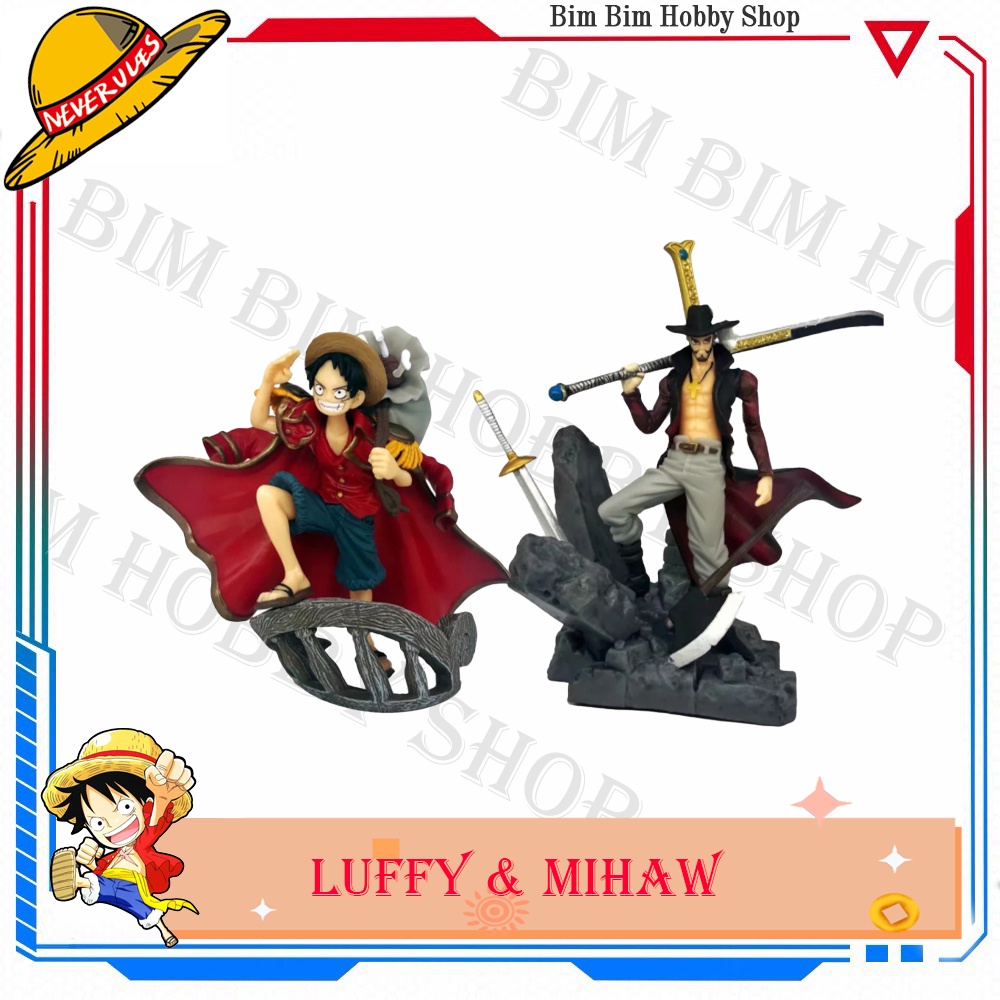 One Piece Figuret: Luffy & Mihaw | Shopee Thailand