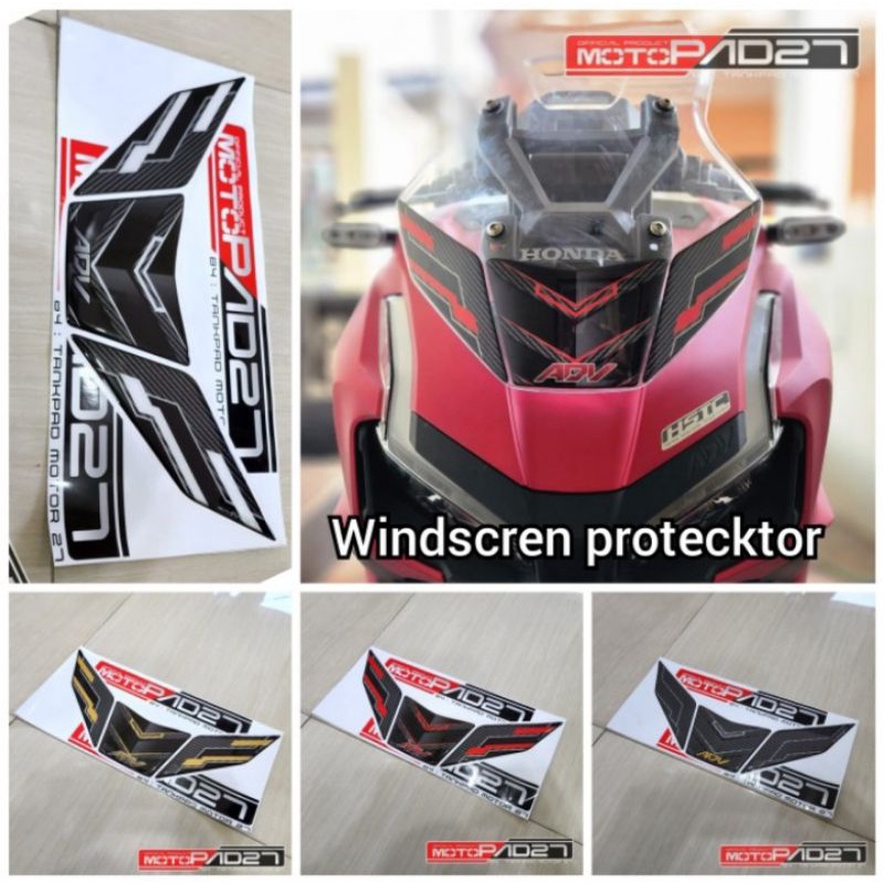 Honda Adv 160 windscreen windscreen สติ๊กเกอร์เรซิ่นนูน | Shopee Thailand