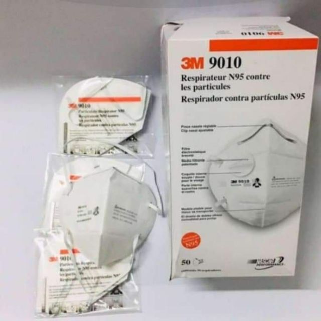 หน้ากาก N95 ยี่ห้อ 3M รุ่น 9010 | Shopee Thailand