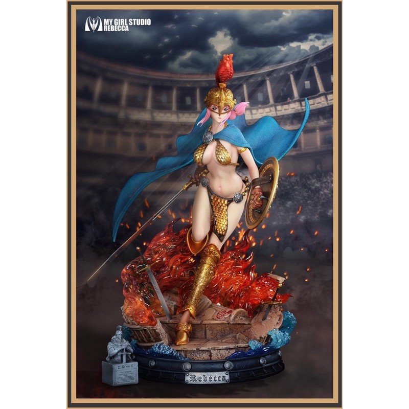One Piece Gladiator Rebecca in Colossium 1/3.5 scale วันพีซ รีเบคก้า ...