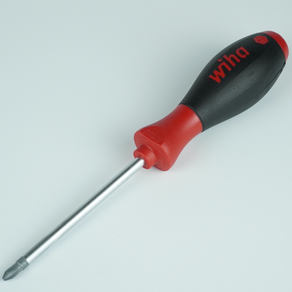 Wiha ไขควงแฉก ปากแฉก PH2 รุ่น 311 SoftFinish PH2x100 ปลายยาว 100มม ยาวรวม 218มม. คุณภาพสูง Made ...