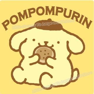 สติกเกอร์ ลายการ์ตูน Sanrio Pompurin ซักทําความสะอาดได้ สําหรับตกแต่ง ...